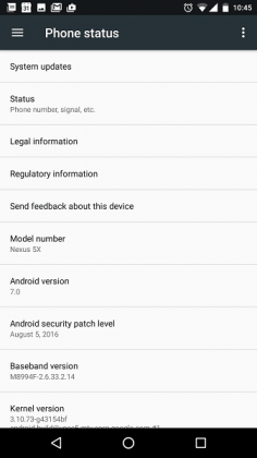 How To Manually Install Android 7 Nougat On Nexus 5X Without Losing ...