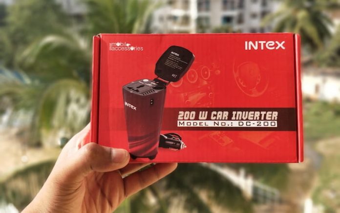 Review Of Intex Car Inverter DC 200 | Unboxing The Intex Car Inverter ...