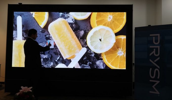 Prysm Has Introduced A Giant LPD 6K Single Panel Display in India ...