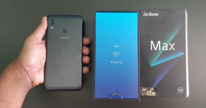 Unboxing and Review of Asus Zenfone Max M2 X01AD - Affordable Stock Android Phone - techinfoBiT