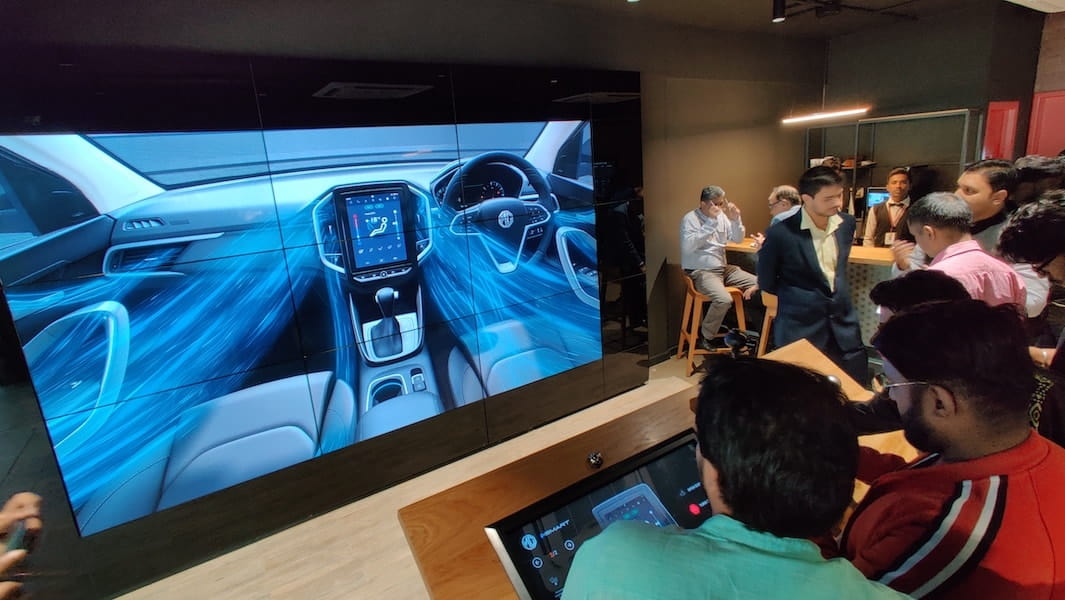 MG Digital Studio: India's First Carless Digital Showroom by MG Motor ...