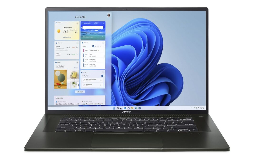 Acer Launches World’s Lightest 16-inch OLED Laptop in India - techinfoBiT